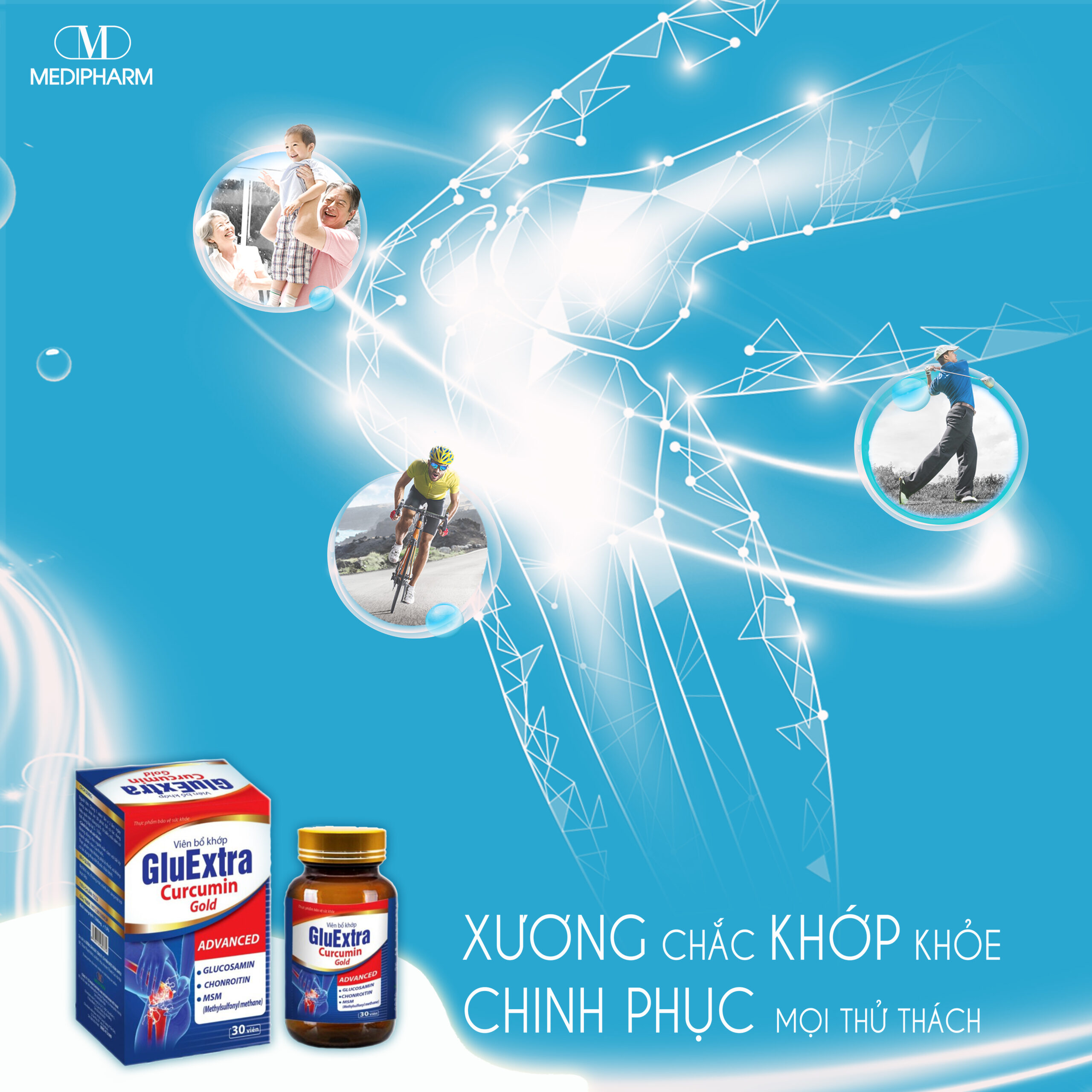 Viên uống bổ khớp GluExtra Curcumin Gold - CÔNG TY CỔ PHẦN THƯƠNG MẠI ...