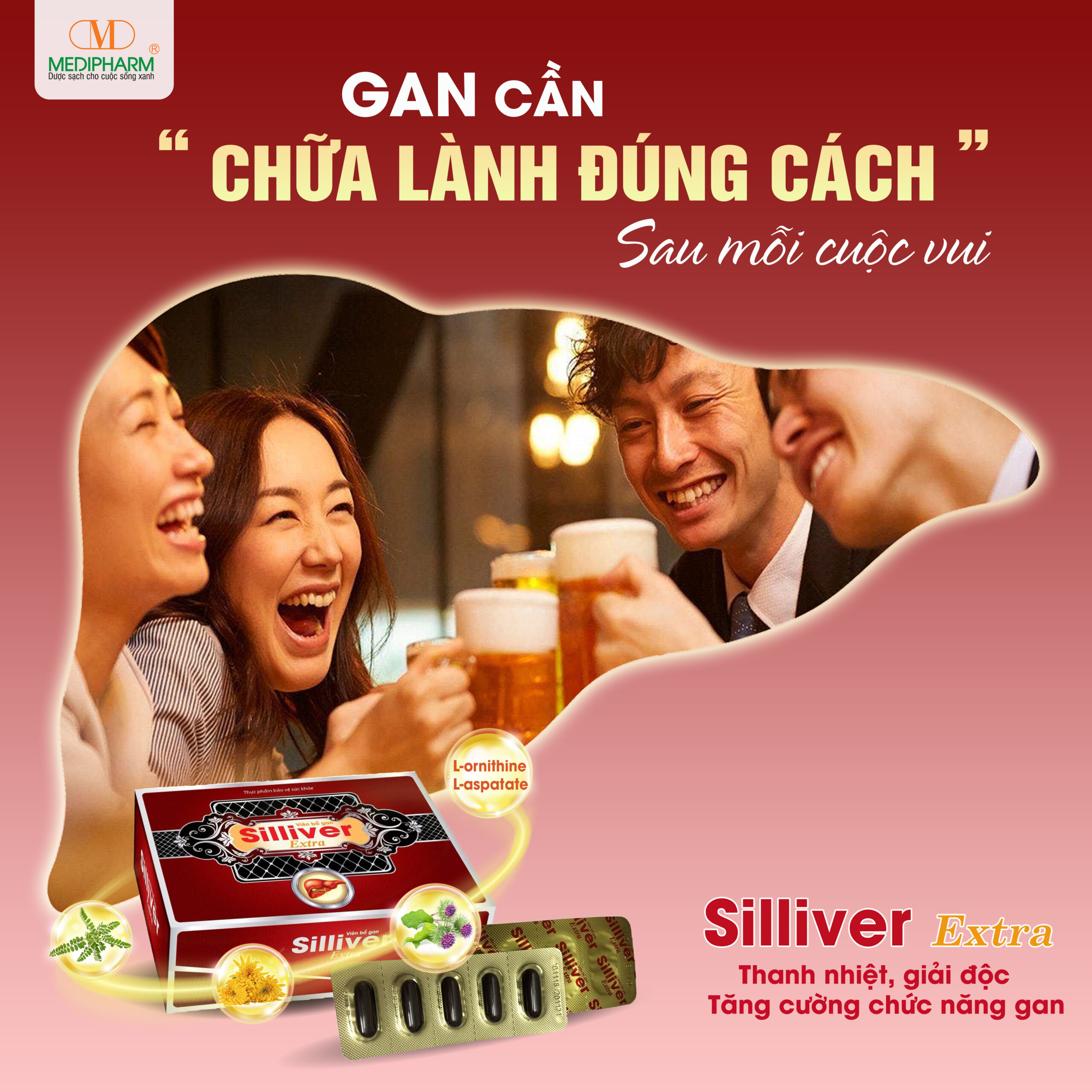 Viên uống bổ gan Silliver Extra - CÔNG TY CỔ PHẦN THƯƠNG MẠI MEDIPHARM ...